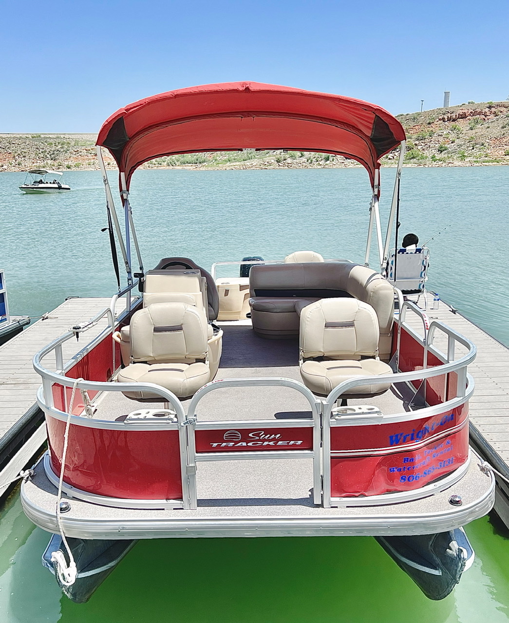 #Pontoon Boat Rentals - WRIGHT-ON BAIT TACKLE & WATERCRAFT RENTALS
